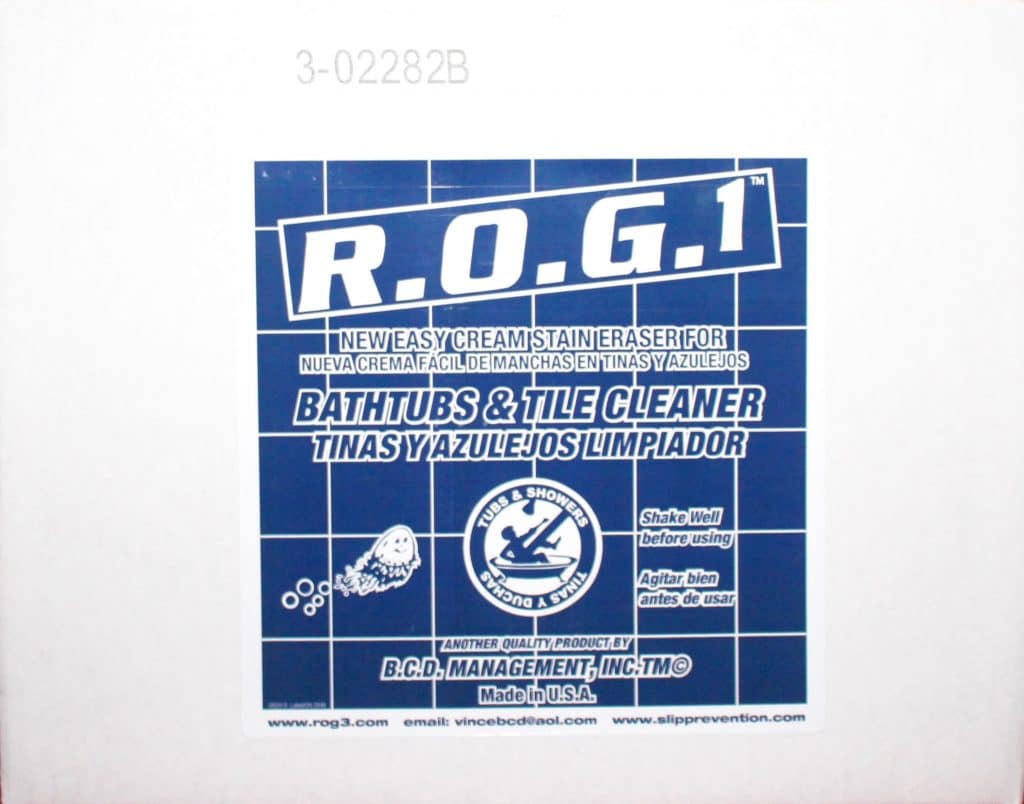 Hotel Bathroom Cleaner - ROG3 Cleaner